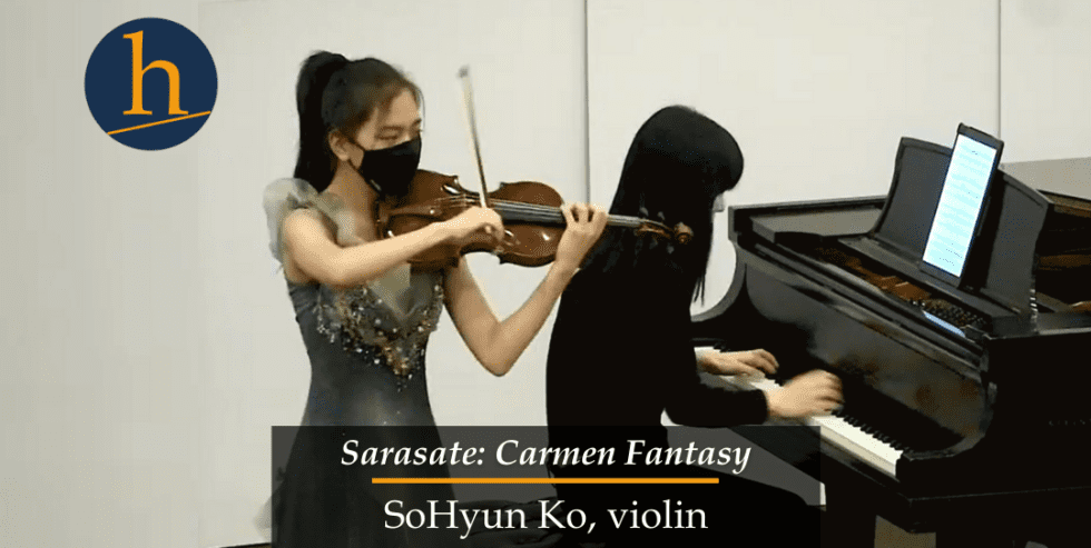 Video of the Week: A Sarasate Sequel from SoHyun Ko - Heifetz